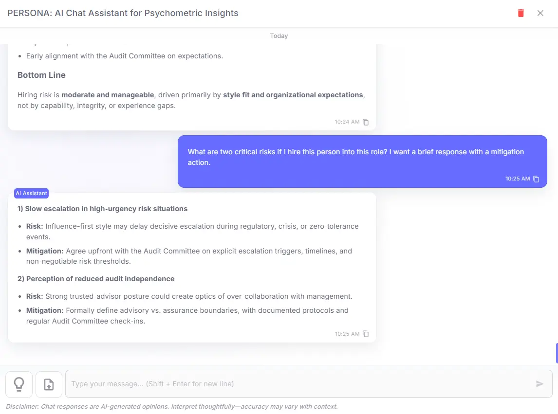 byteSpark Psychometric Evaluation - PERSONA - AI Powered Recruitment ...